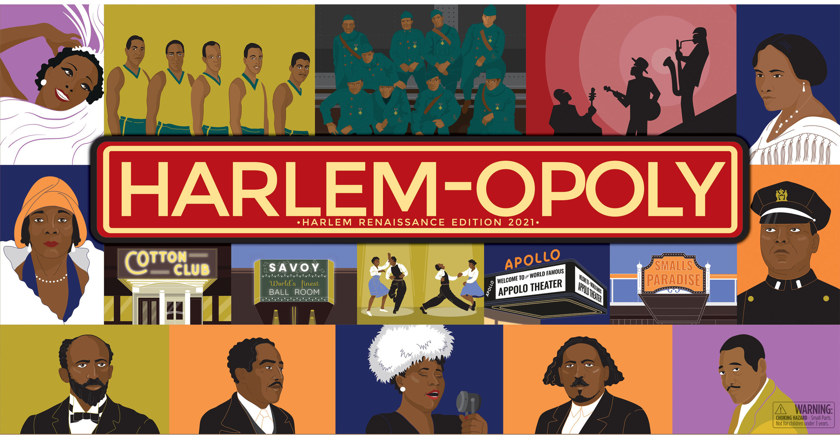 Welcome to Harlem's New Board Game Harlem-Opoly - Harlem Renaissance ...
