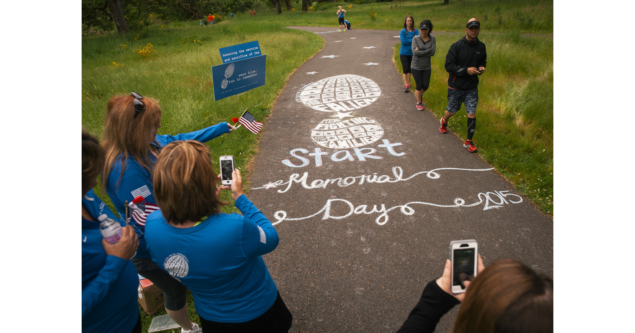 Staypineapple and wear blue: run to remember Join Forces Once Again