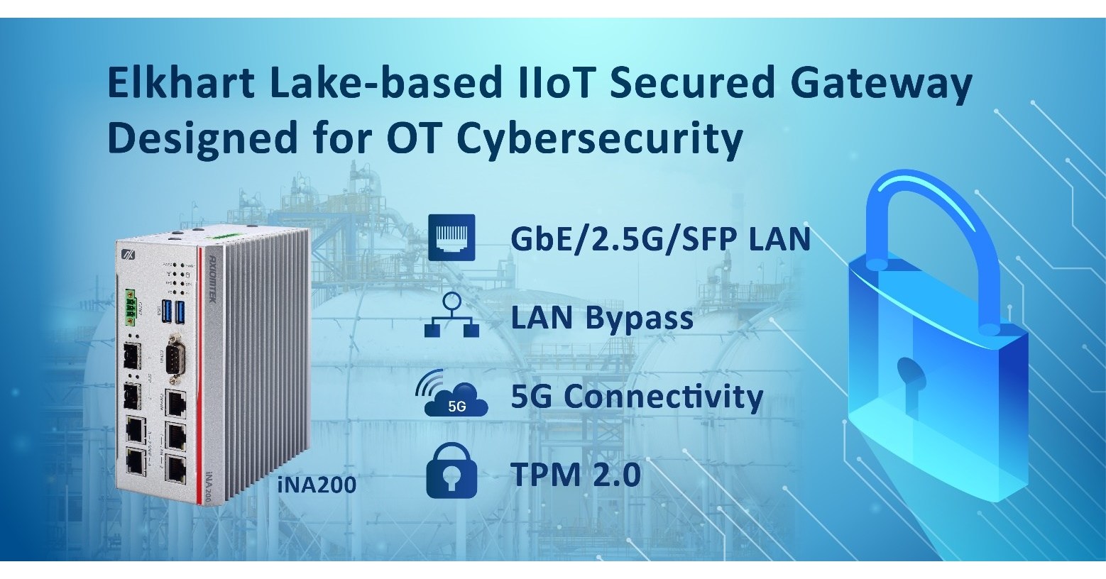 Axiomtek Launches New DIN-rail Cybersecurity Gateway for OT ...