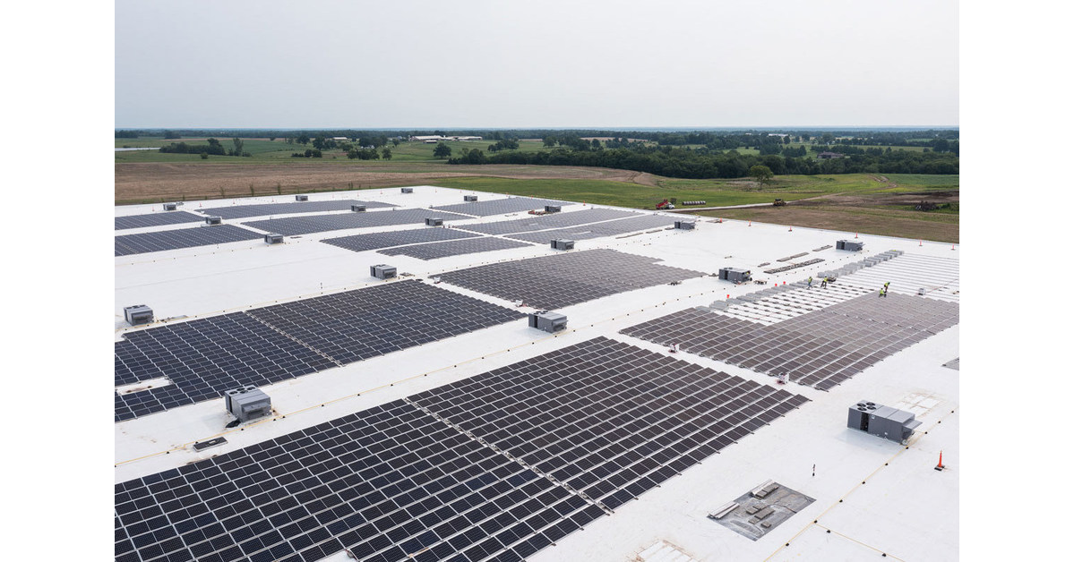 Energylink Installs One Of The Largest Rooftop Solar Arrays In Missouri