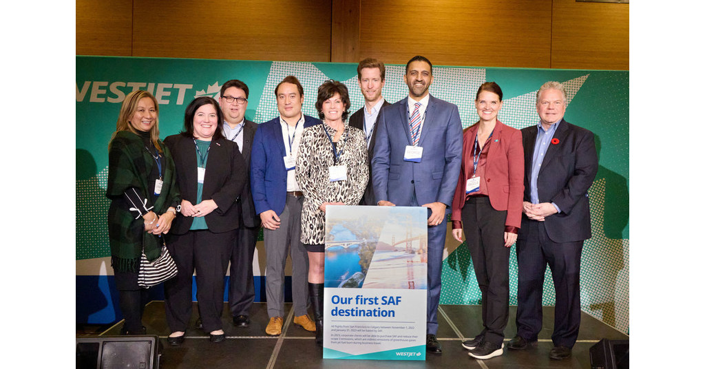 WestJet investing in the future of sustainable aviation fuel in Canada