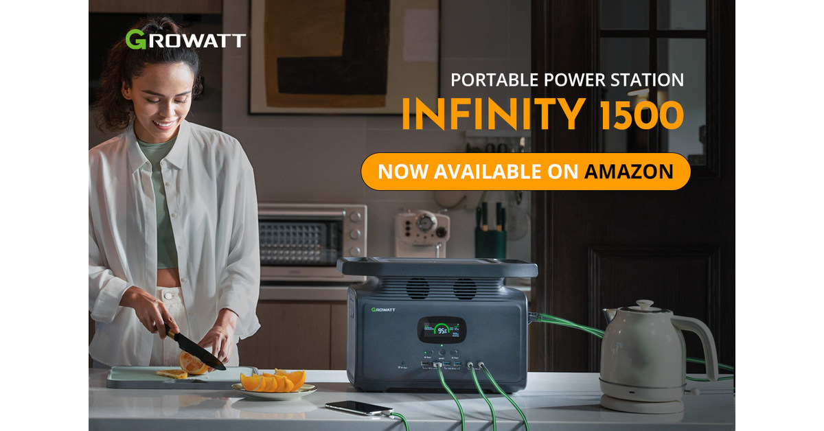 Growatt Portable Power Station Officially Goes Live on Amazon