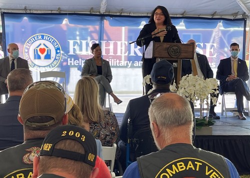 FISHER HOUSE DEDICATED AT NEW ORLEANS VA MEDICAL CENTER