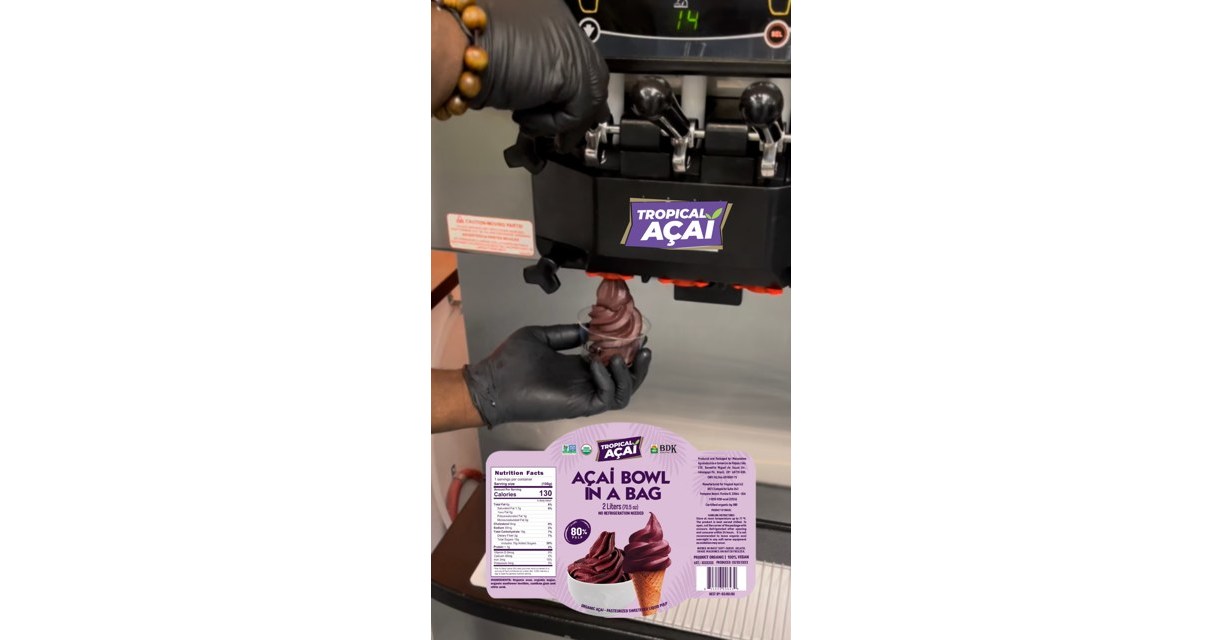 Tropical Açaí Launches Organic Shelf-stable Liquid Açaí Pulp