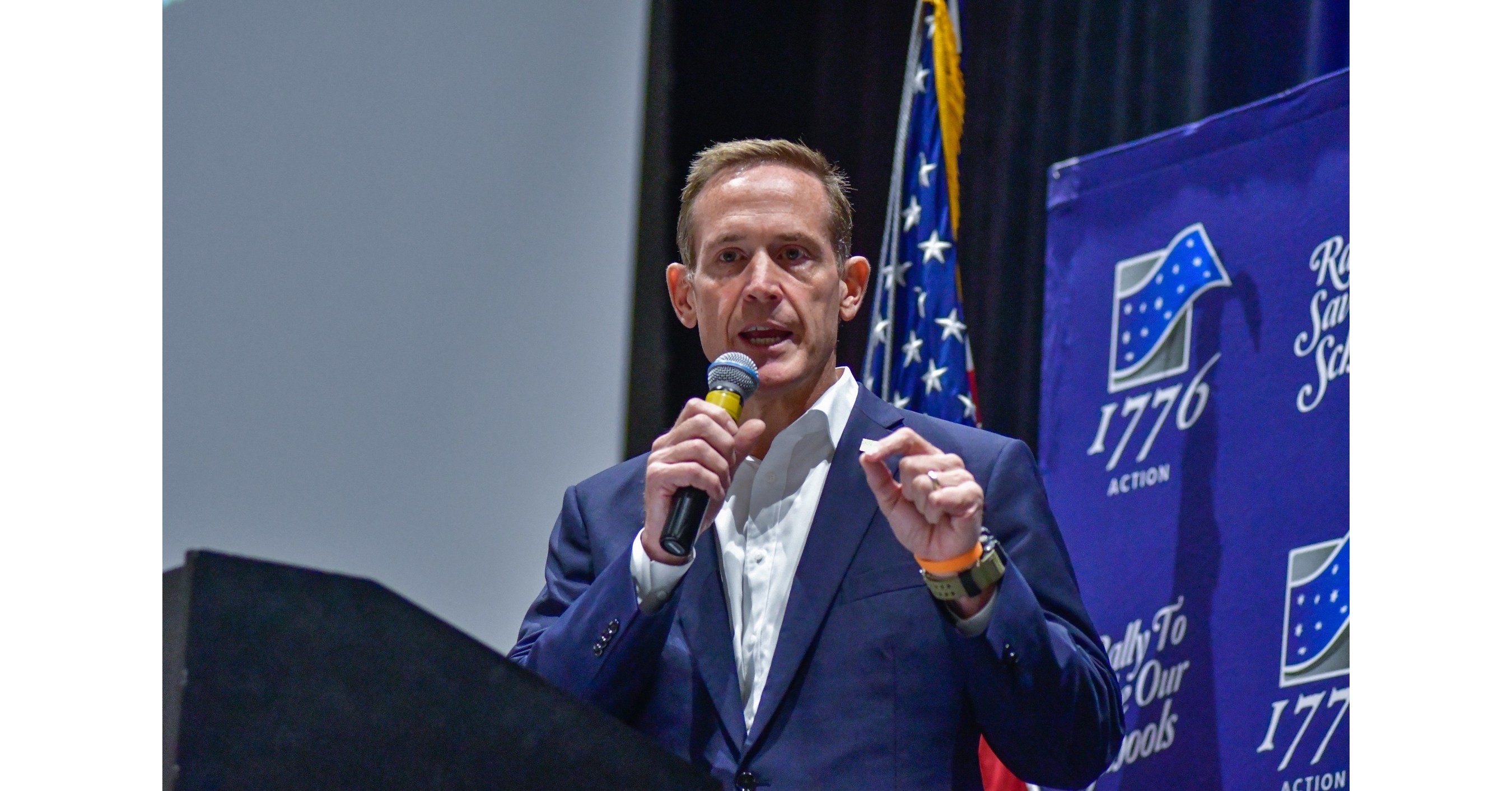 Robinson, Budd Headline 1776 Action Rally for "Parental Rights," Attack ...