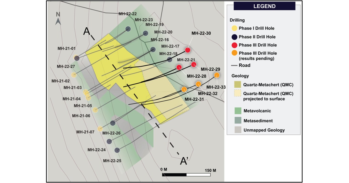 GOLDEN SHIELD DRILLS 13.40M GRADING 12.24 G/T GOLD AND ANOTHER 13.40M ...