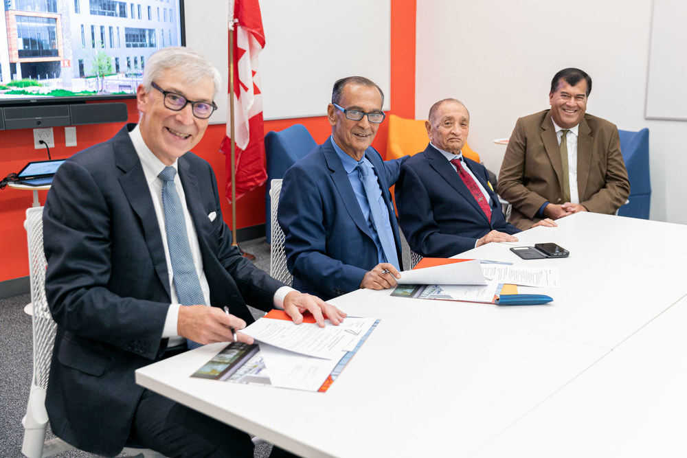 Nanji Foundation makes largest donation in Seneca's history