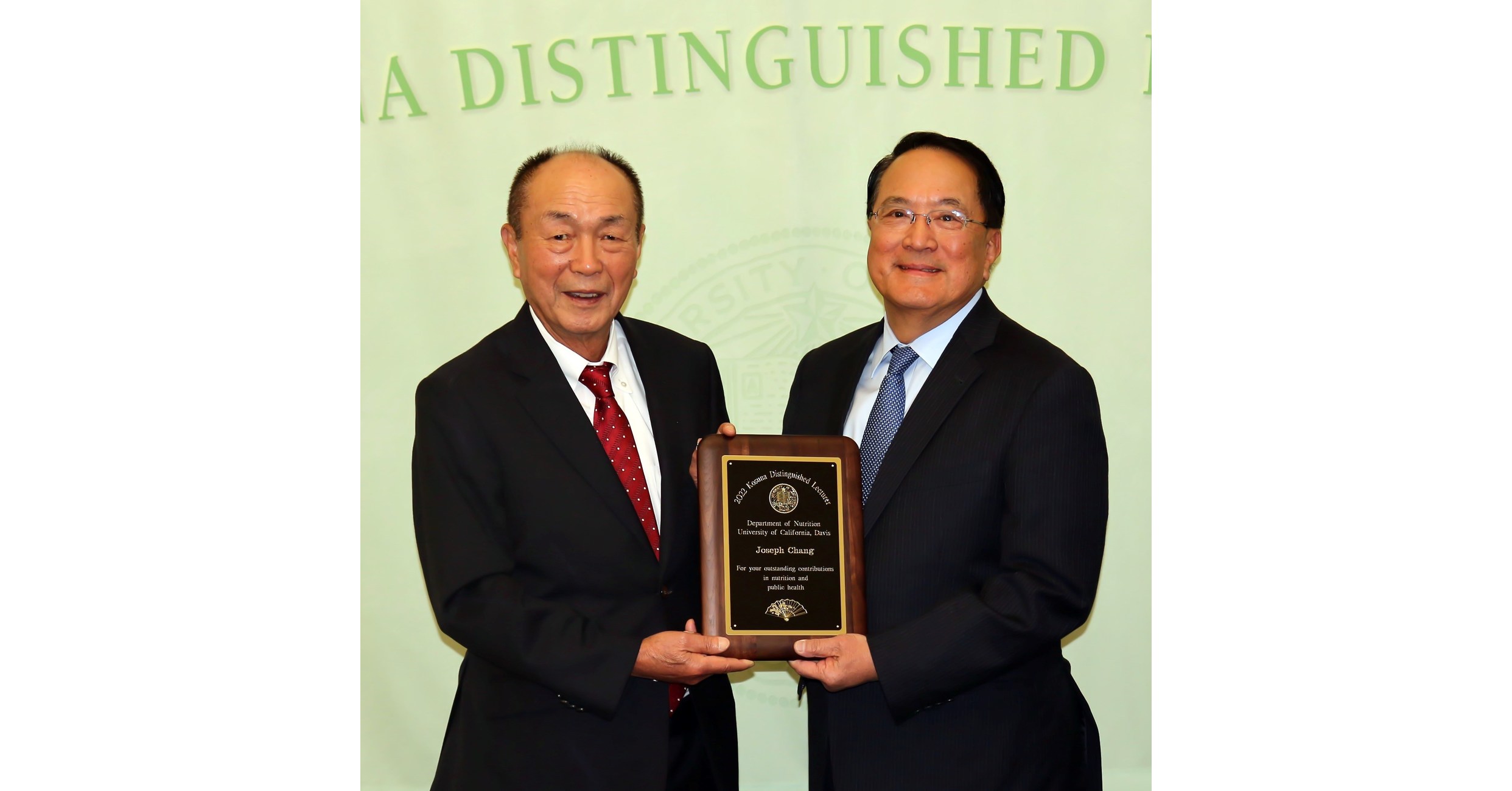 Nu Skin Chief Scientific Officer Dr. Joseph Y. Chang Receives Award for ...