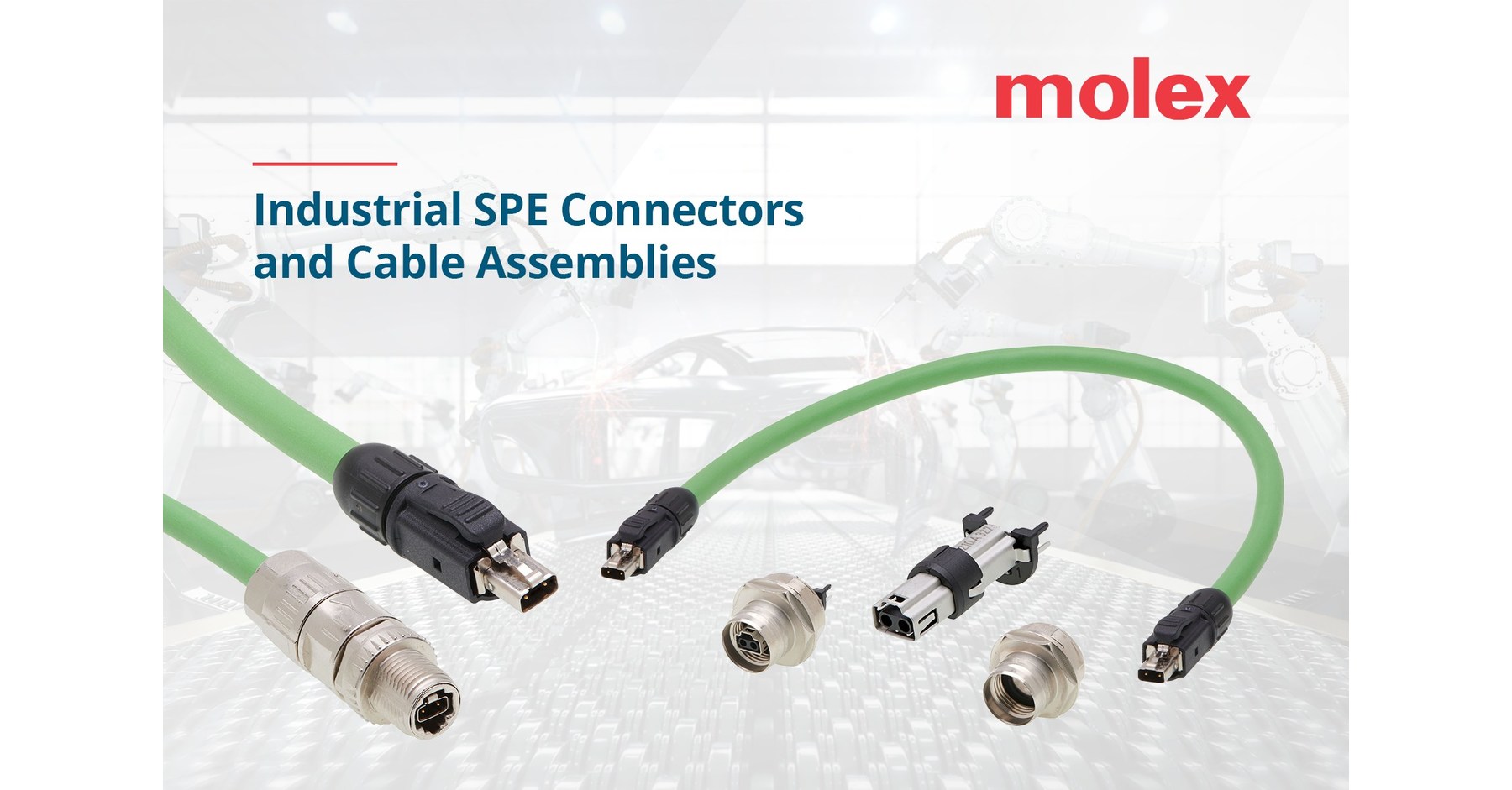 Molex To Preview Single Pair Ethernet Offerings At Smart Production ...