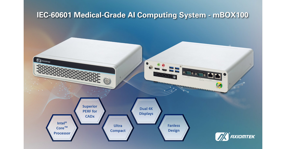 Axiomtek launches the newest medical grade artificial intelligence ...