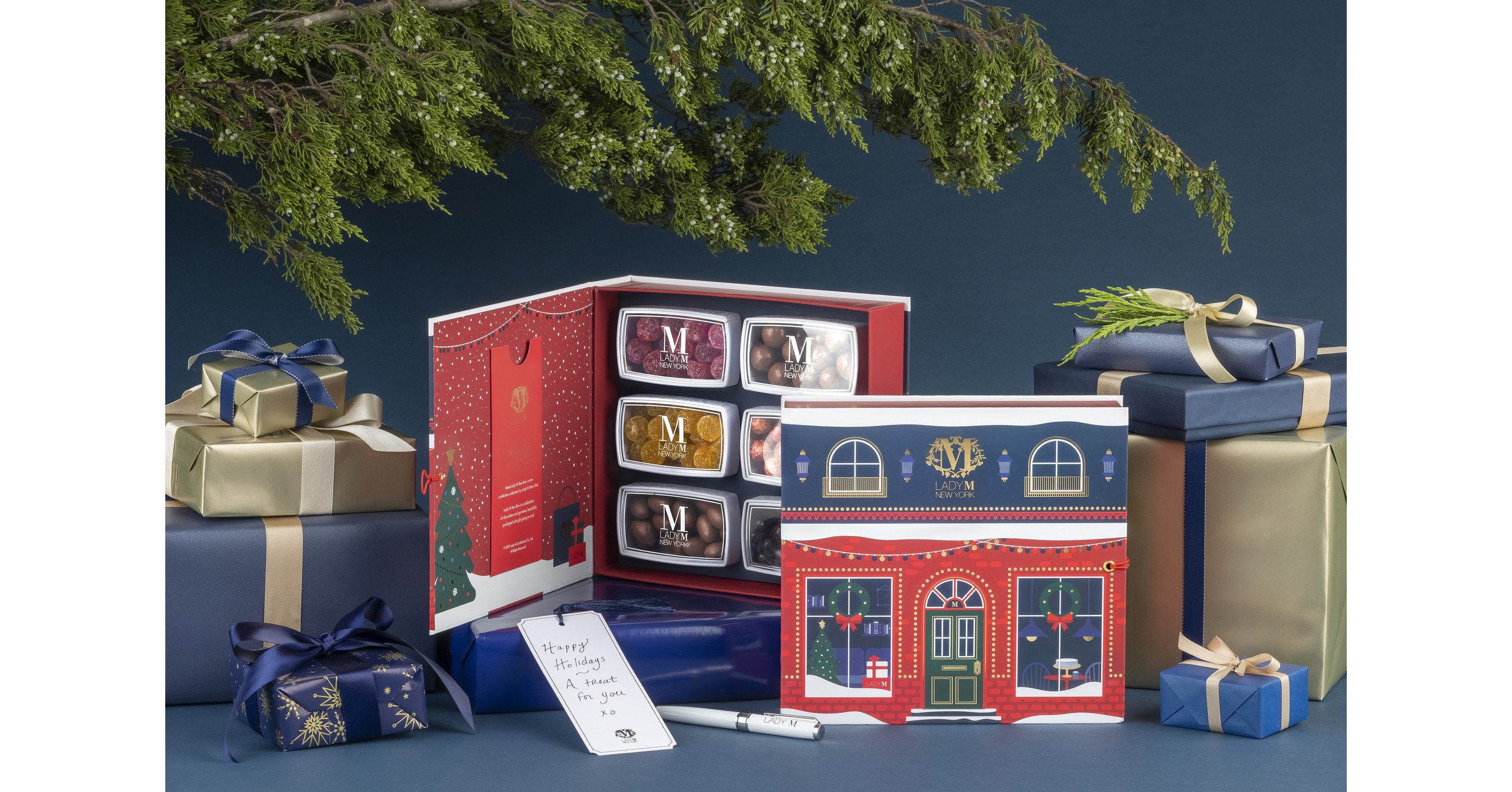 Lady M Confections Launches Limited-Edition Winter Wishes Bon Bon Book