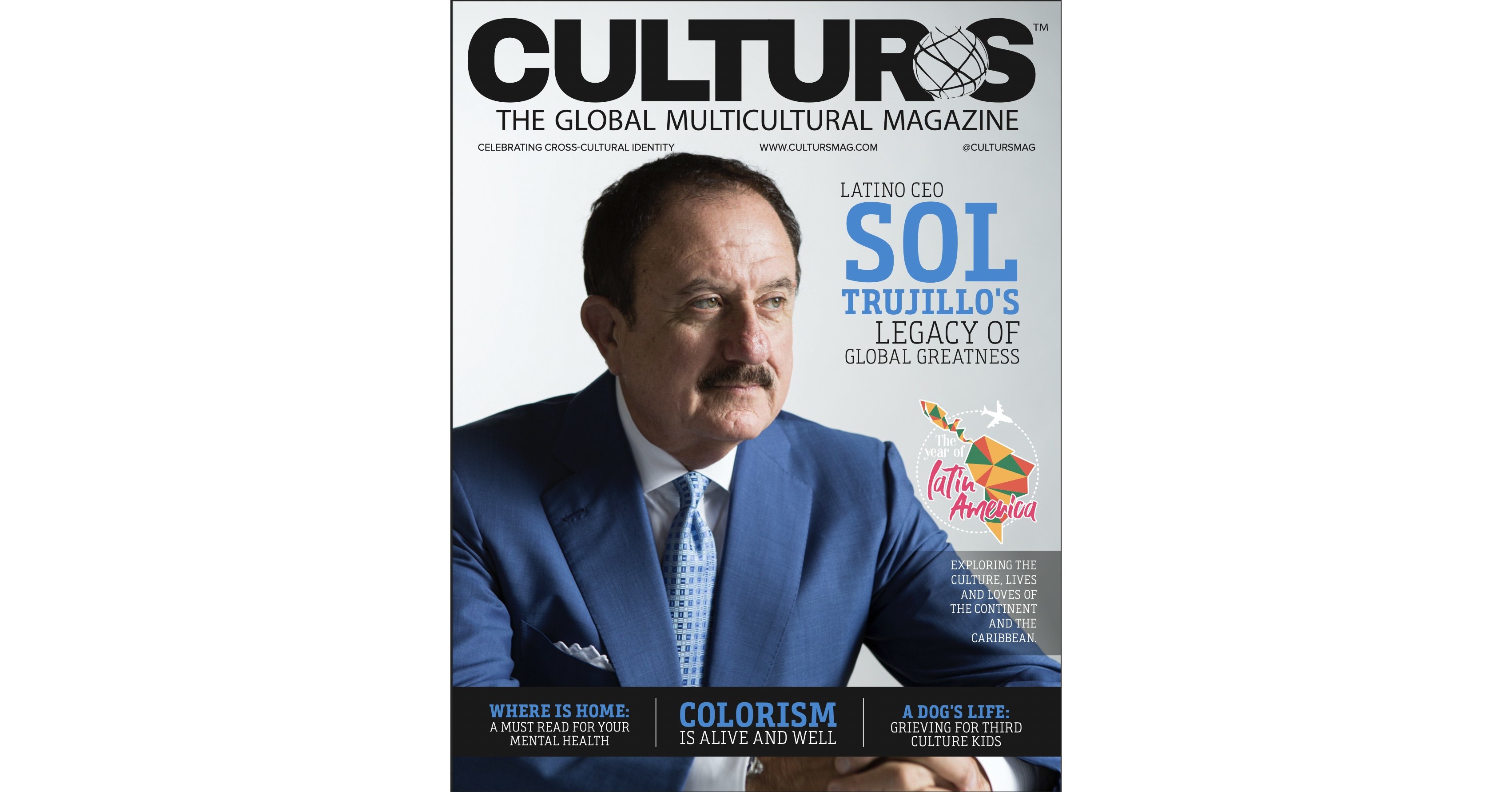 Culturs Magazine Coverstar CEO Solomon D. Trujillo works to spotlight ...