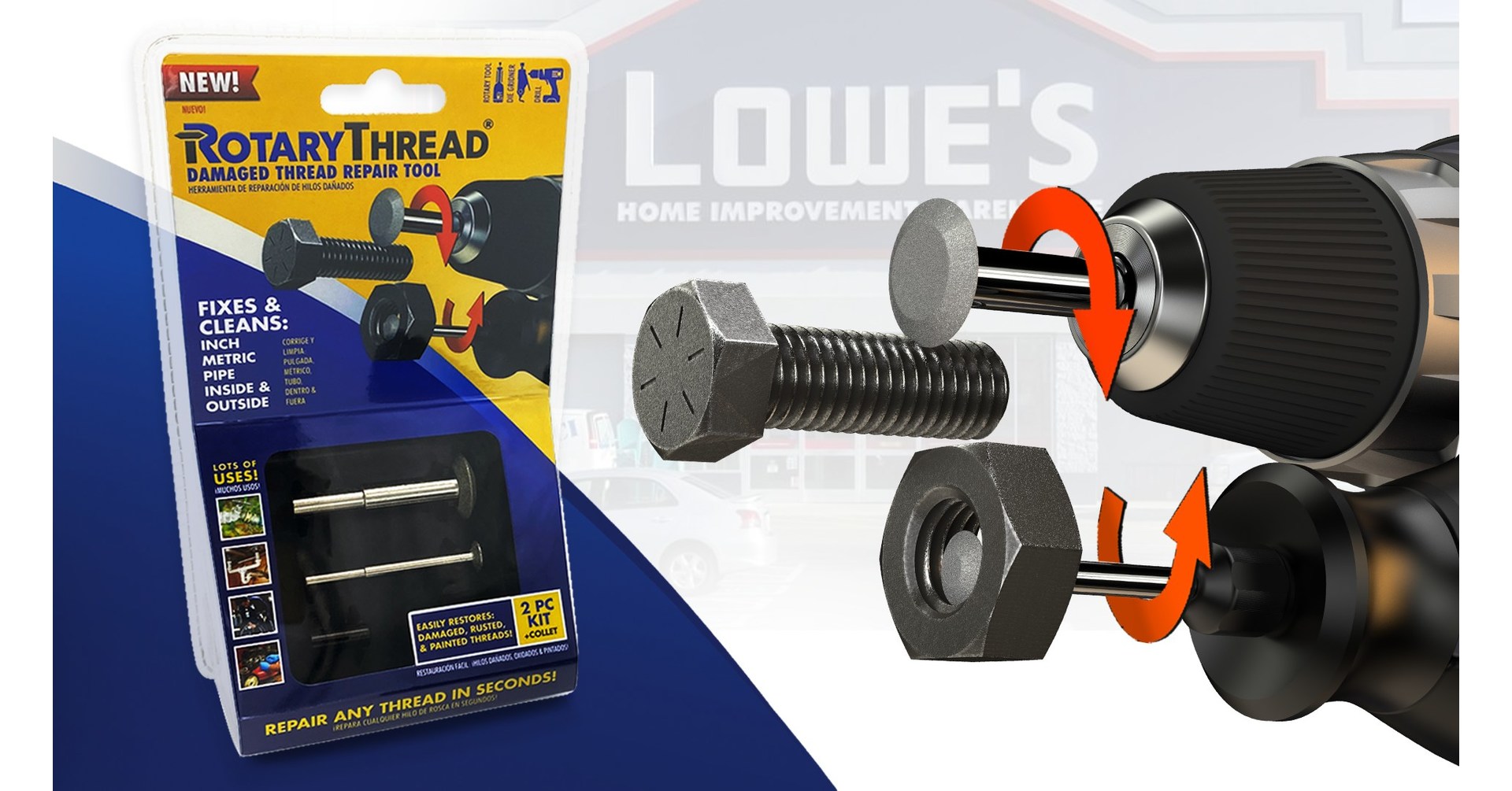 Rotary Thread--the game-changing thread repair and restoration tool--is ...