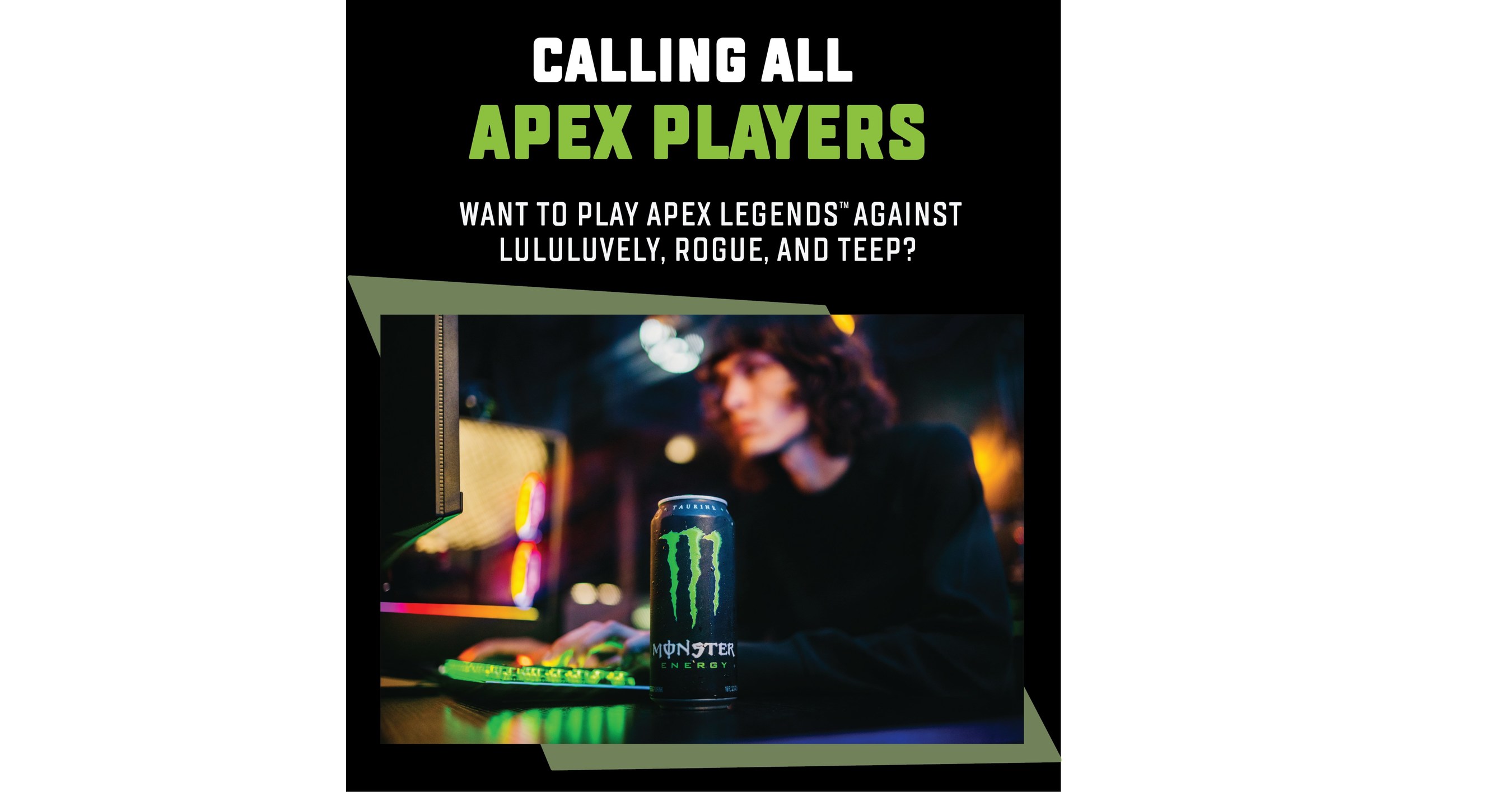 Monster Energy x Apex Legends Collaborate for Monster Mayhem Apex ...