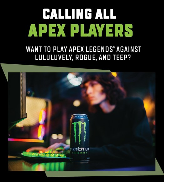 Monster Energy x Apex Legends Collaborate for Monster Mayhem Apex ...