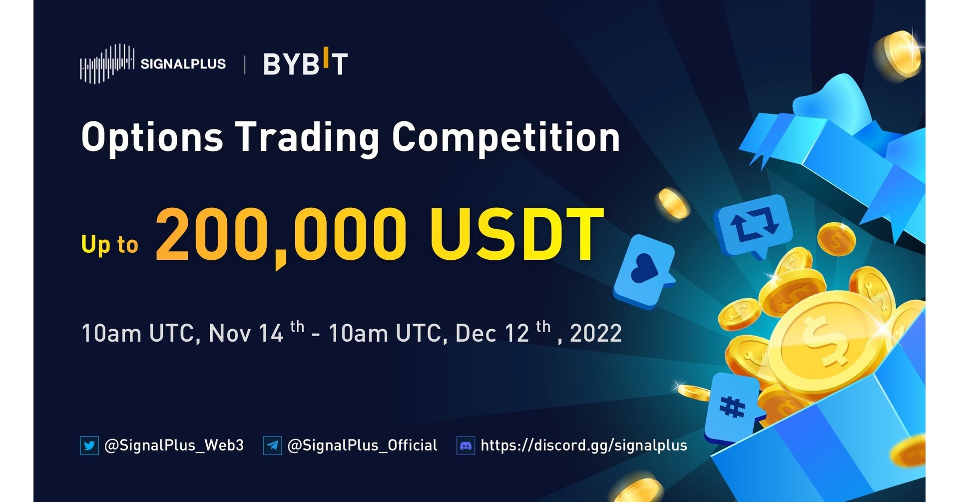 SignalPlus X Bybit Options Trading Competition with Prize Pool up to ...