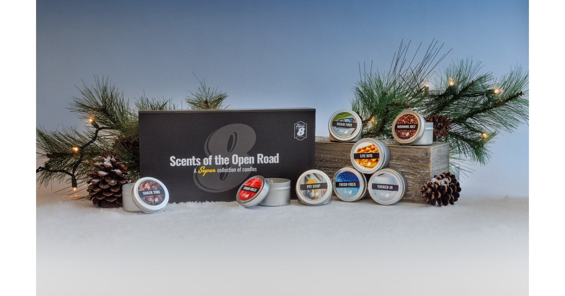 New Super 8® Candle Collection Smells Like an Epic Road Trip