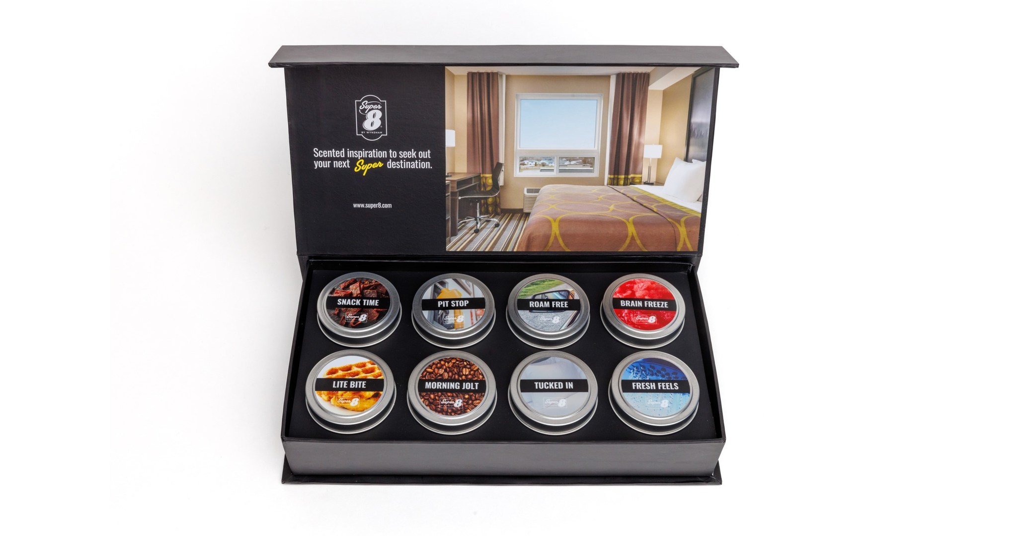New Super 8® Candle Collection Smells Like an Epic Road Trip