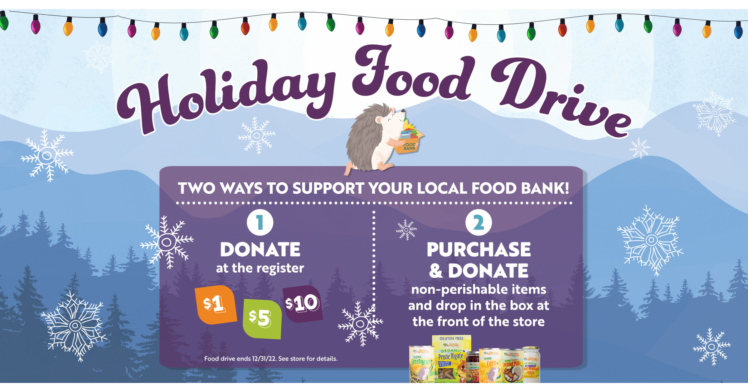 Natural Grocers® Launches In-Store Holiday Food Bank Fundraiser and ...