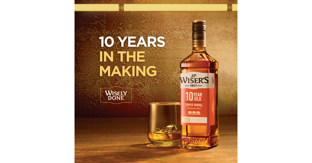 J.P. Wiser's introduces new 10-Year-Old, Triple Barrel Whisky to its ...