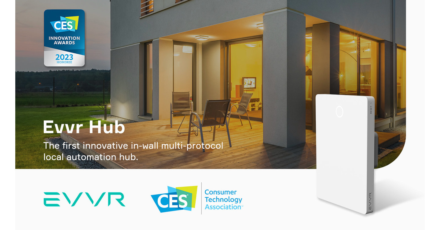 Evvr Hub Awarded CES Innovation Award - Nov 17, 2022