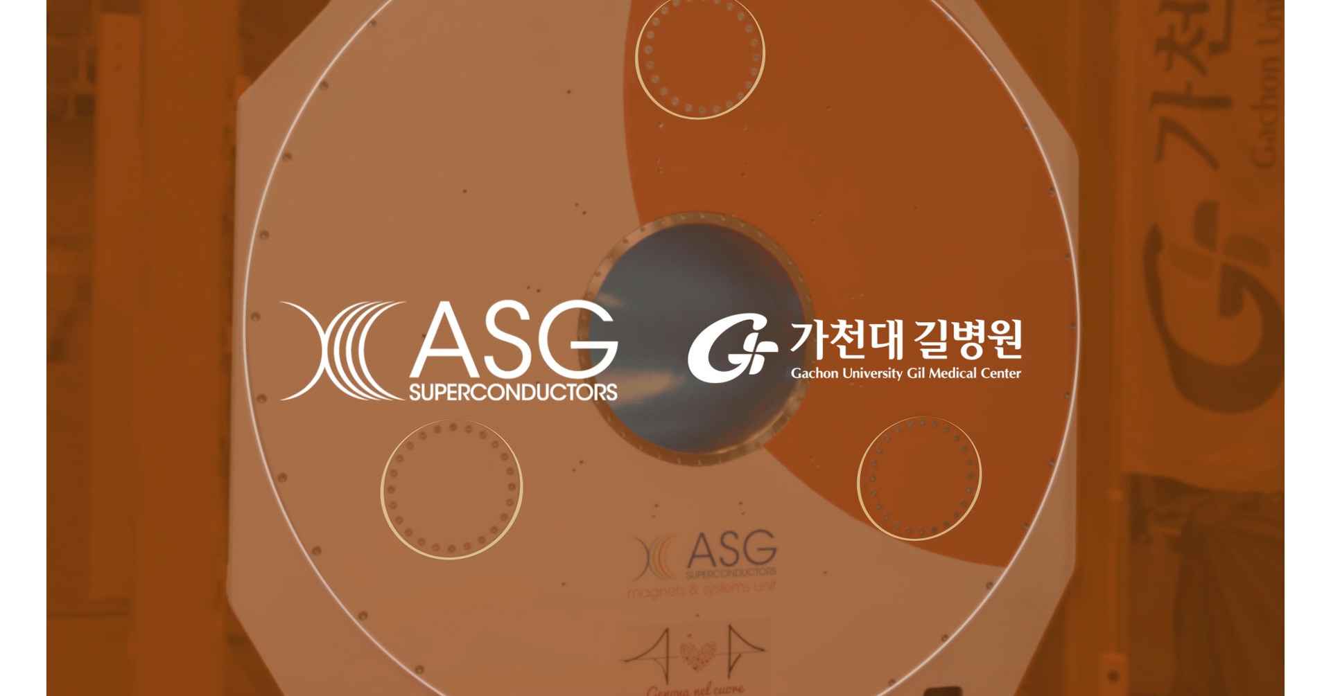 In operation the most innovative 11.74T MRI Core Magnet to be used on humans