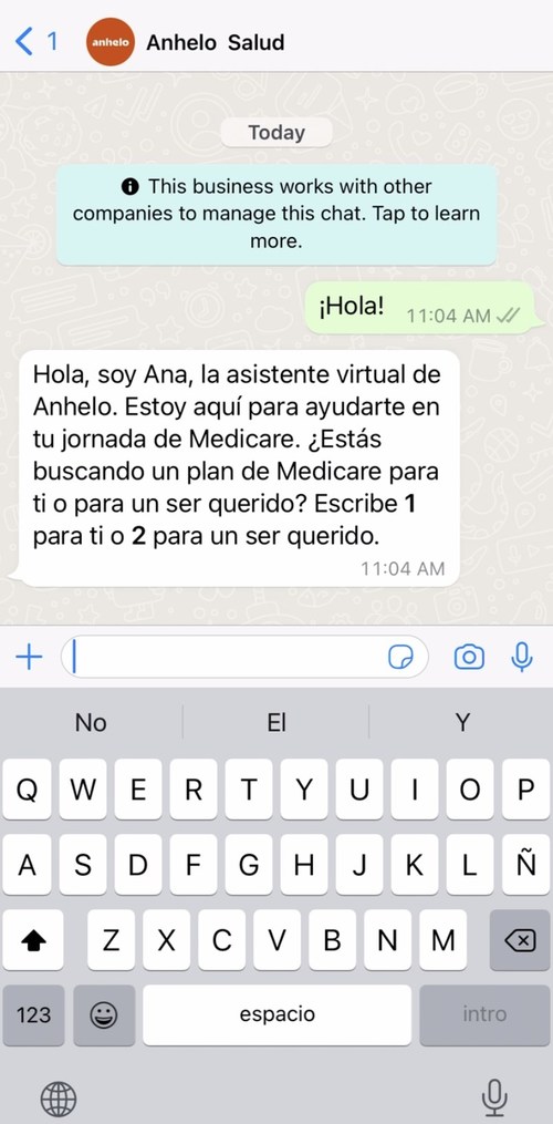 Anhelo Debuts WhatsApp Chatbot to Connect Hispanic Seniors to 24/7 ...
