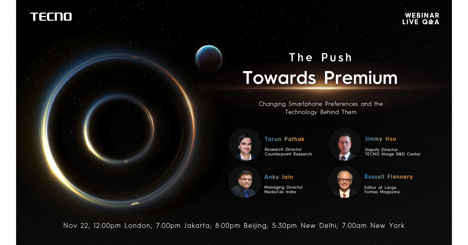 Counterpoint Research, TECNO, MediaTek's Experts and Editor At Large of ...