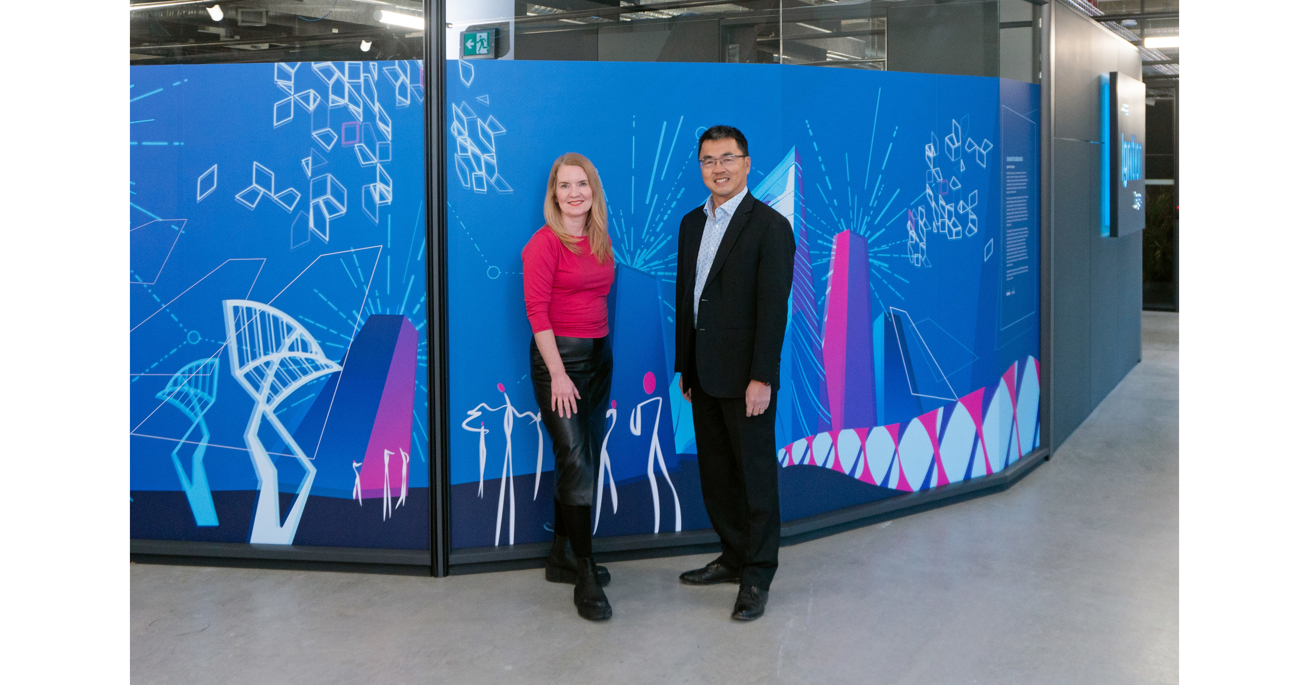 KPMG opens Calgary innovation lab featuring unique AI-informed art display