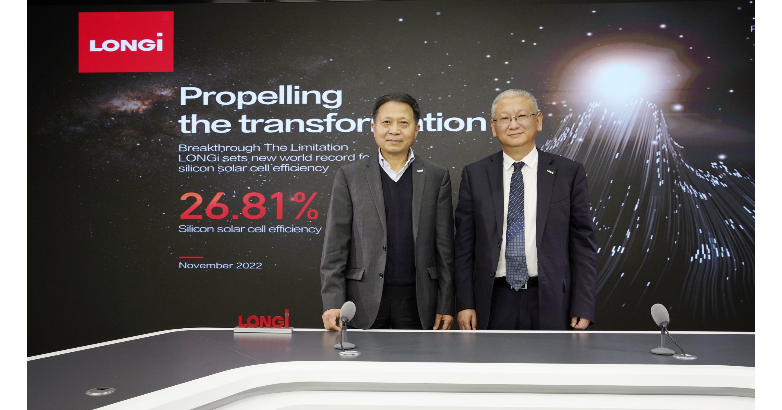 At 26.81%, LONGi sets a new world record efficiency for silicon solar cells