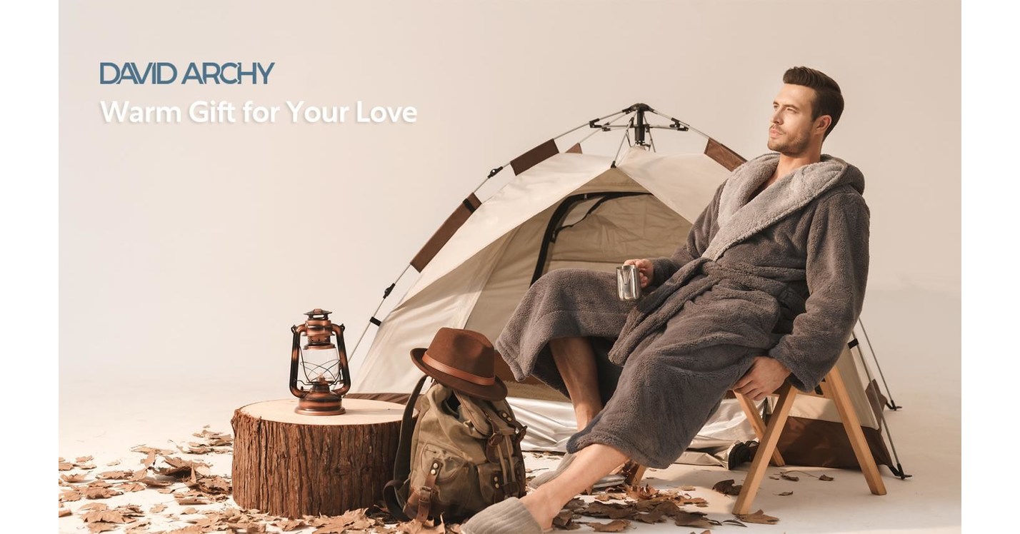 Men's Innerwear Brand DAVID ARCHY Warms Up the Holiday Season with Warm ...