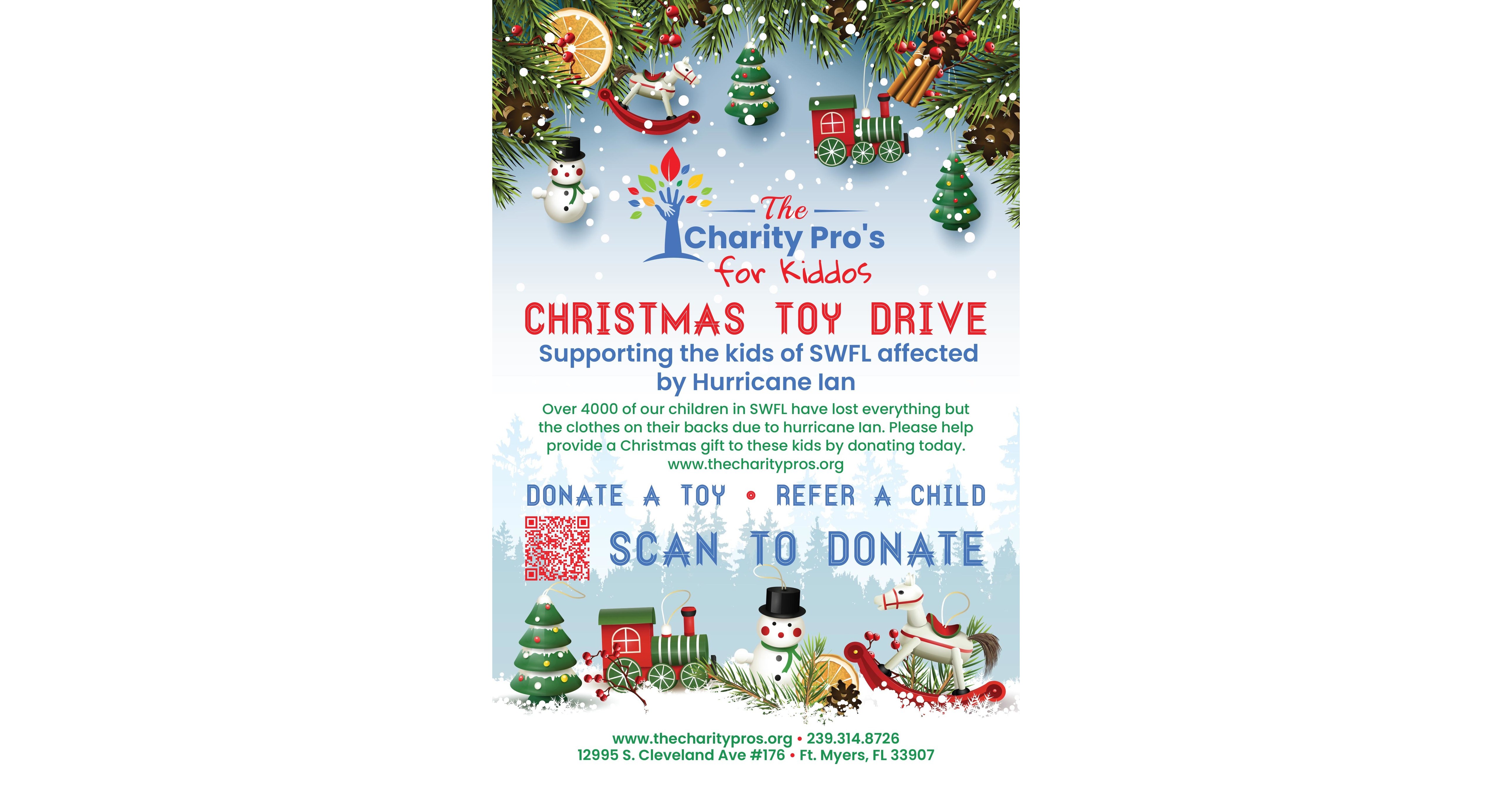 "Charity Pros for Kiddos" Christmas Toy Drive Launched to Support ...