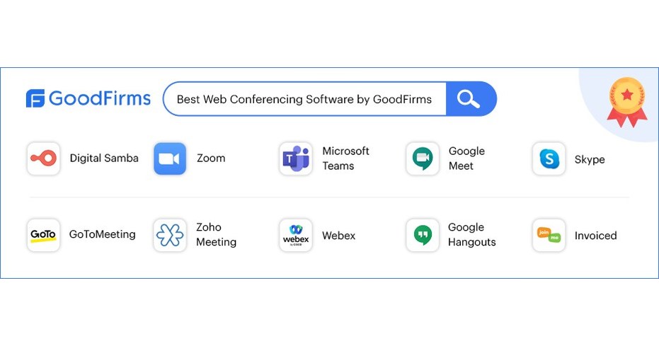 GoodFirms Recognizes Top Web Conferencing Software for EOY 2022