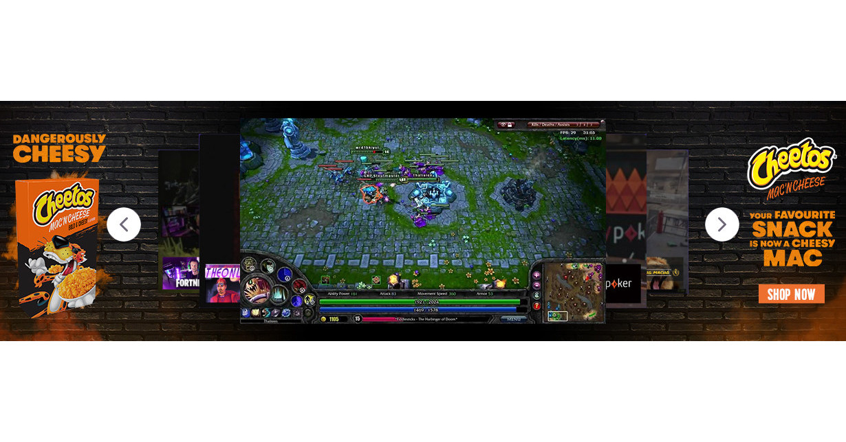 Cheetos® is hosting its first-ever holiday Twitch stream