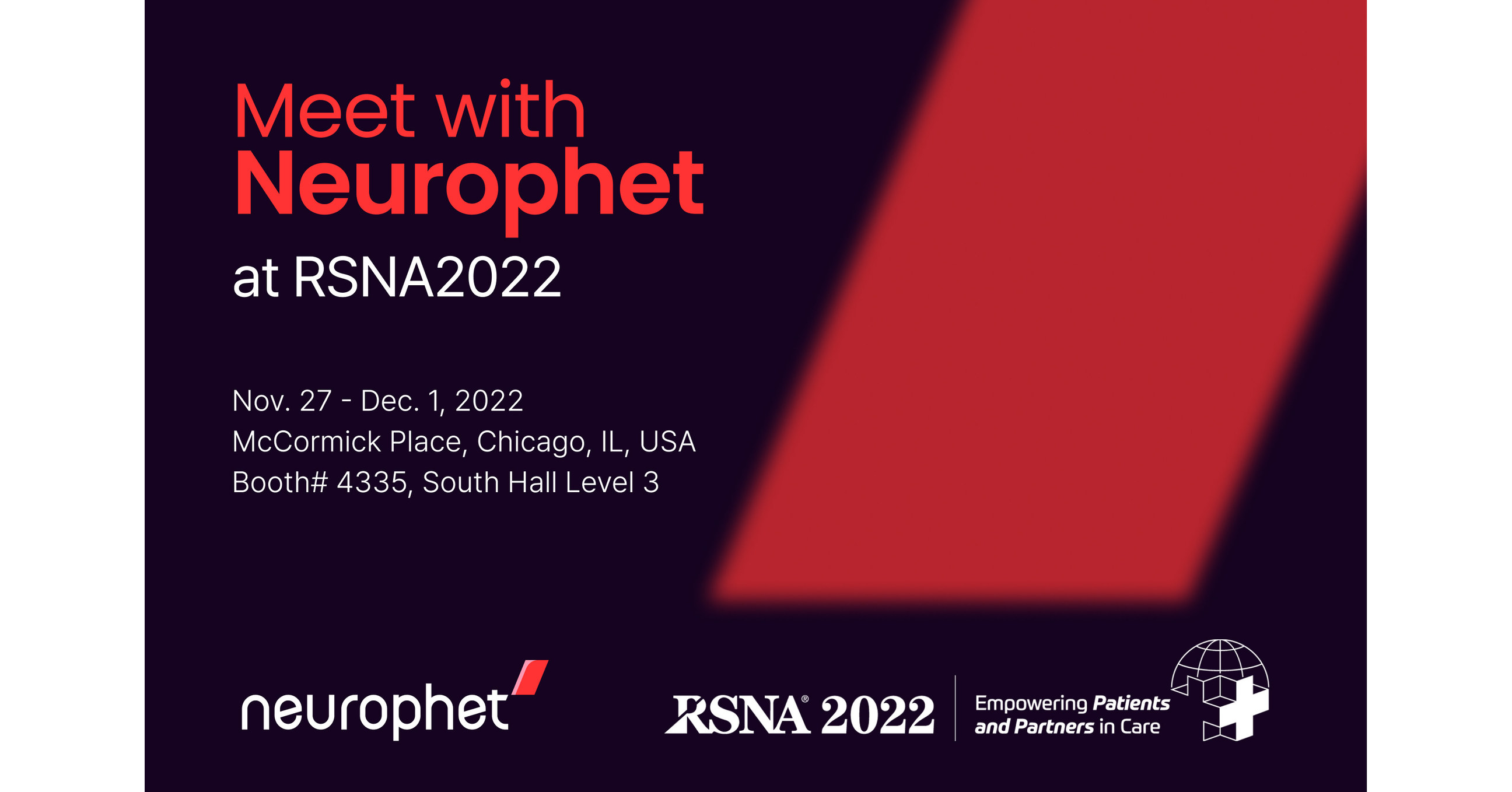 Neurophet, to participate in the Radiological Society of North America ...