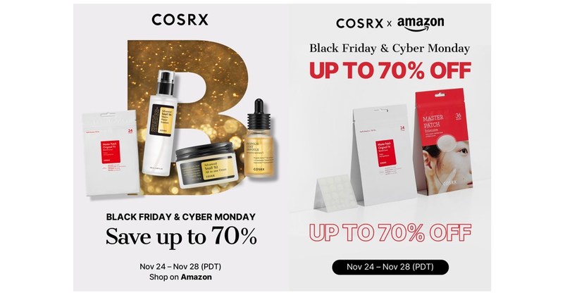 COSRX's Black Friday Deals to Grab Now Before They're Gone