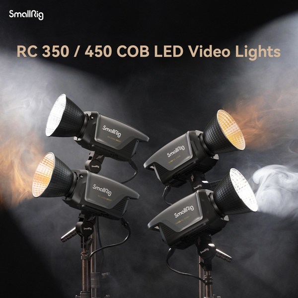 SmallRig Introduces 4 Powerful COB LED Video Lights with "AstralTech ...