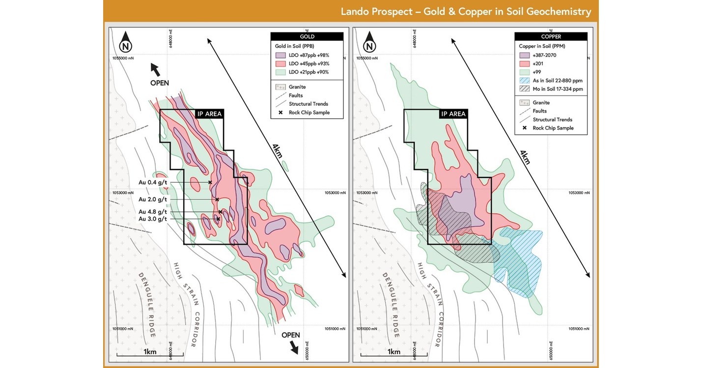 Ground Geophysics Surveys Reveal New Sulfide Targets at the Lando Prospect