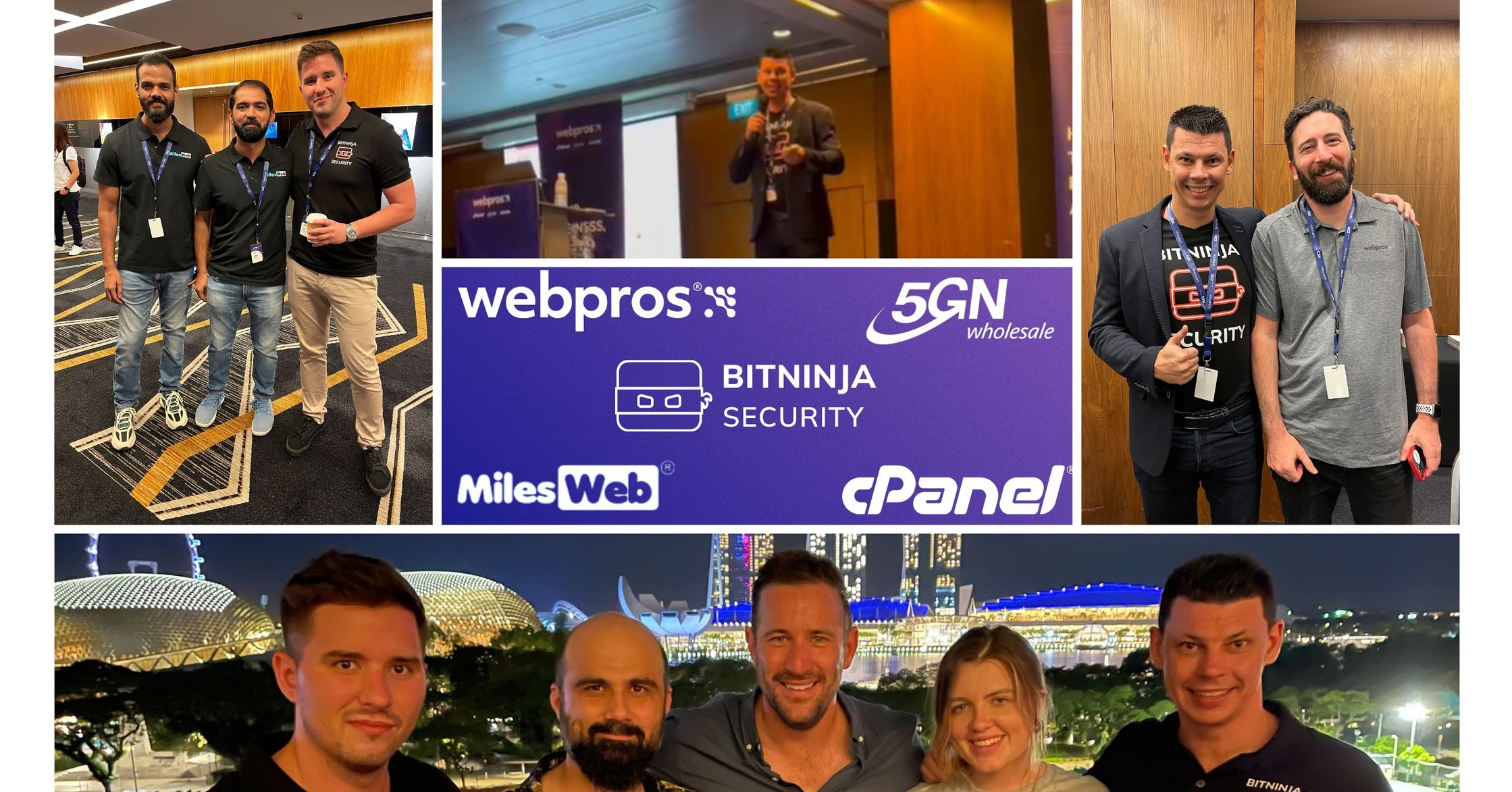BitNinja was one of the VIP sponsors of WebPros APAC day in Singapore