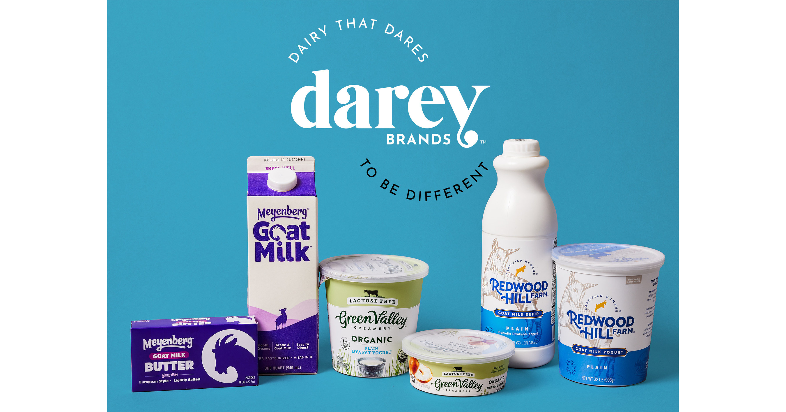 Leaders in Specialty Dairy Merge Under Parent Name, Darey Brands™