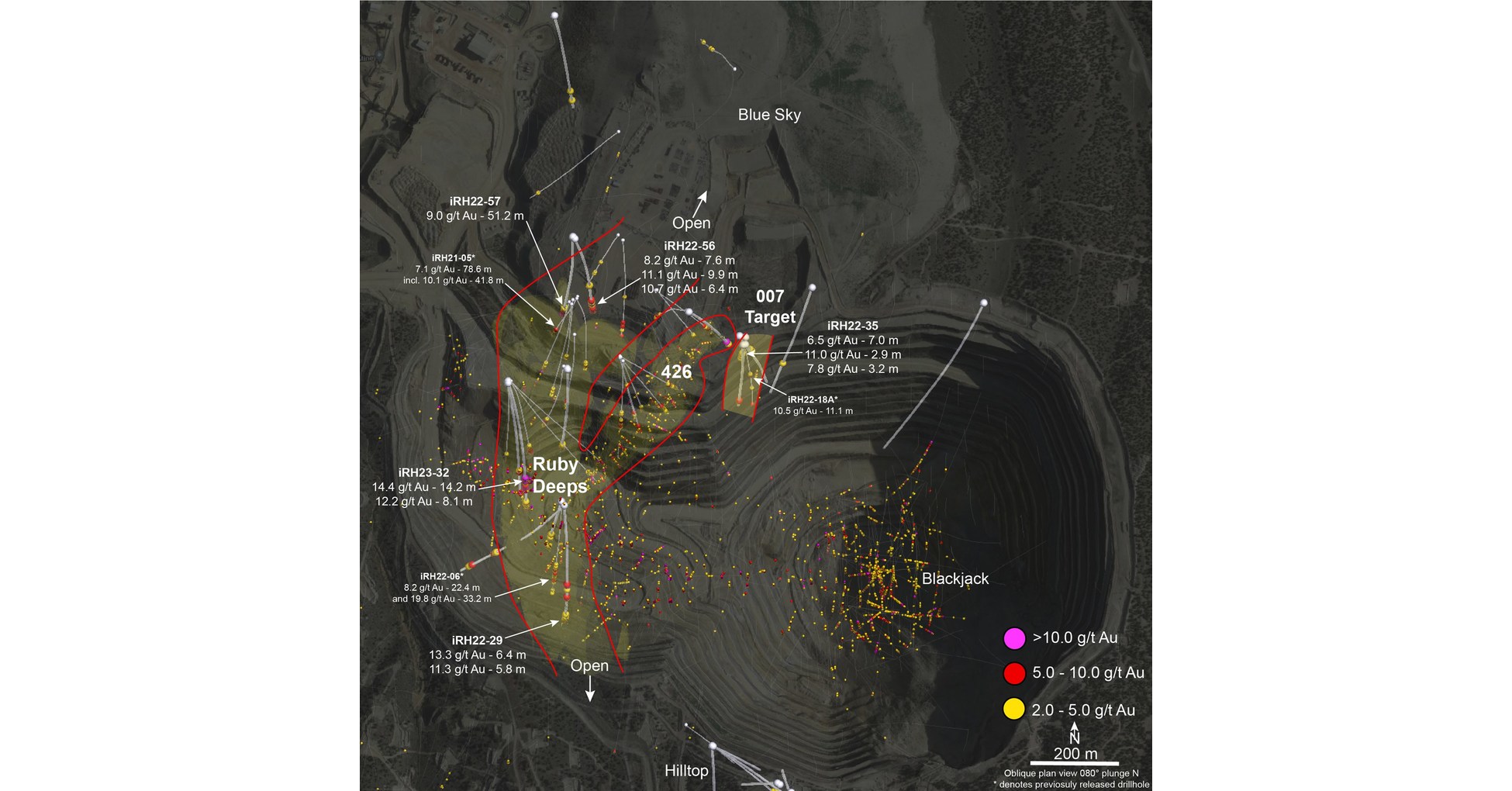 i-80 Gold Expands High-Grade Gold Mineralization at Ruby Hill