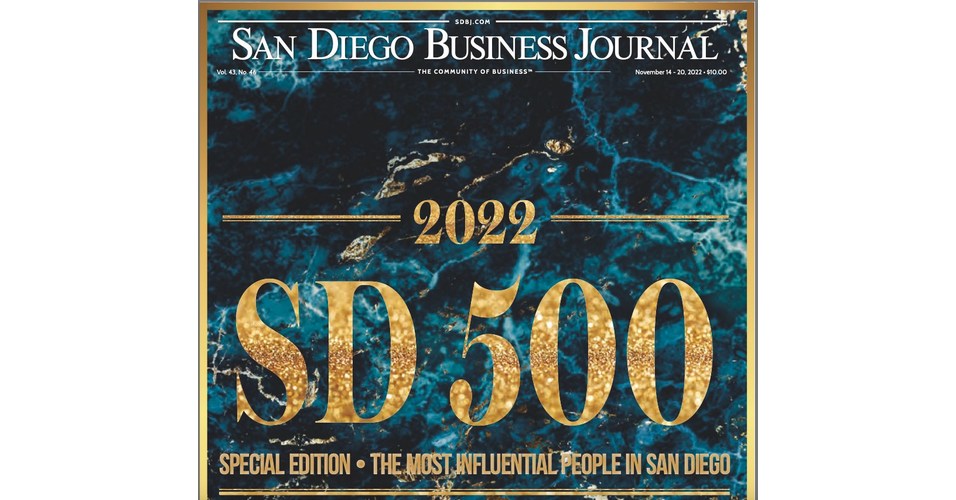 David P. Shapiro Named One of San Diego's Most Influential People