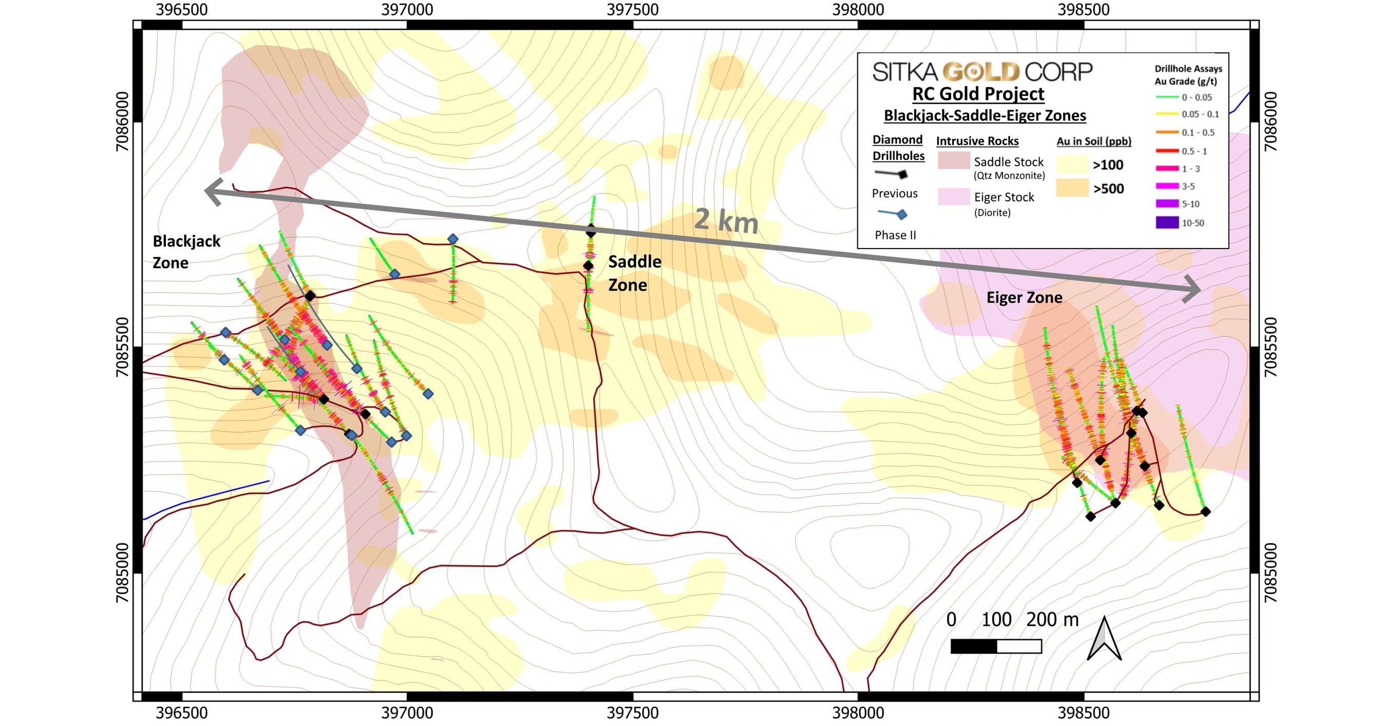 SITKA DRILLS 180.0 METRES OF 1.04 G/T GOLD WITHIN 305.2 METRES OF 0.78 G/T GOLD AT ITS RC GOLD ...