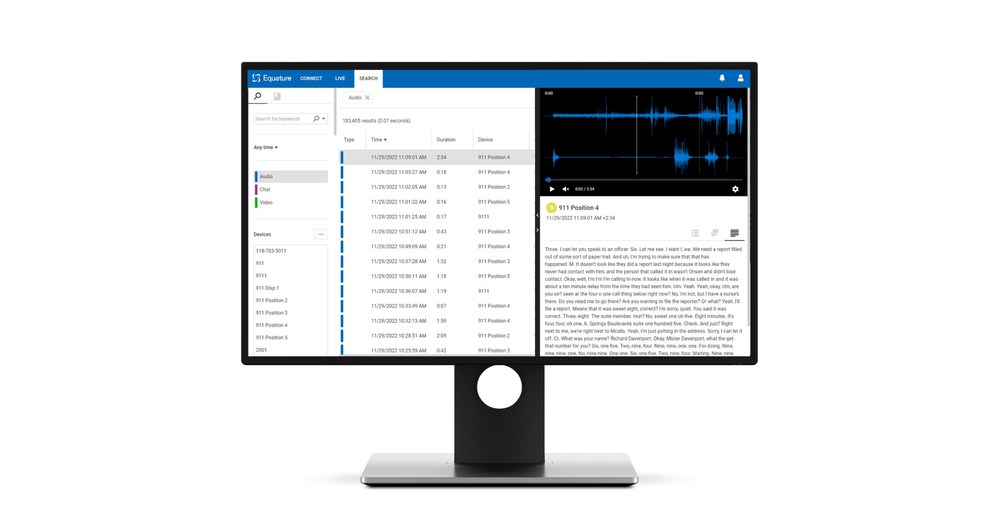 EQUATURE RELEASES AUTOMATED TRANSCRIPTION