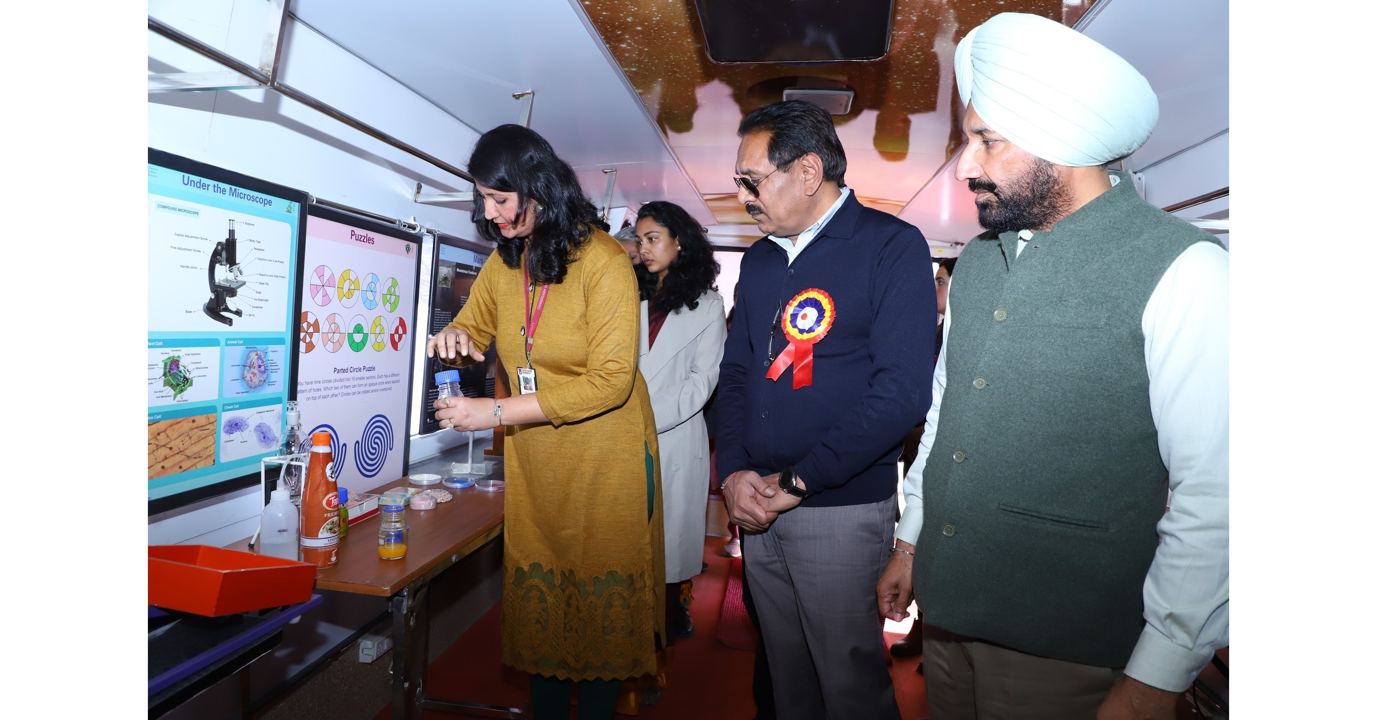 Chandigarh University launches Mobile Science Bus; aims to cover 100% ...