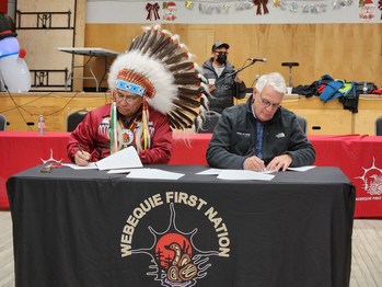 Ring of Fire Metals and Webequie First Nation Sign Memorandum of ...