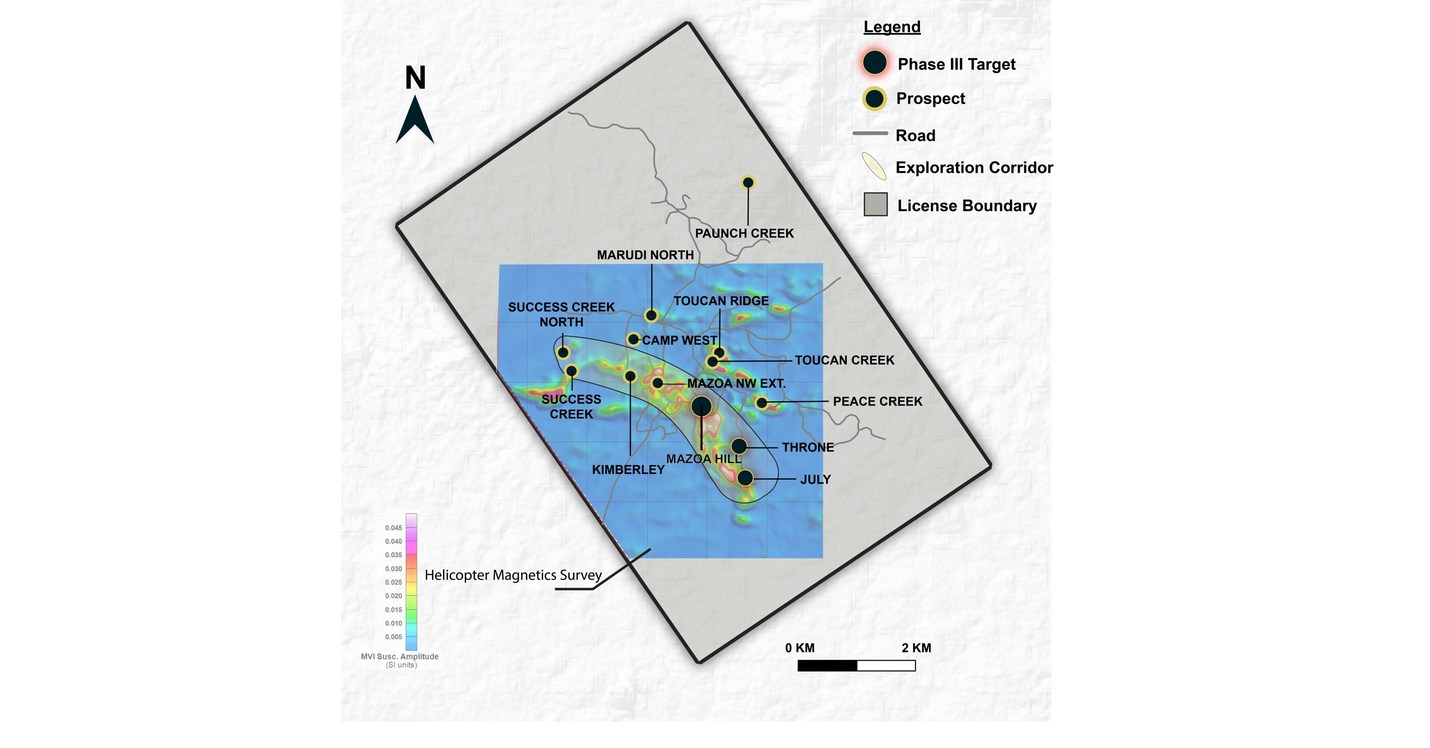 GOLDEN SHIELD FURTHER EXTENDS MAZOA HILL DEPOSIT WITH 24.8 METRES ...