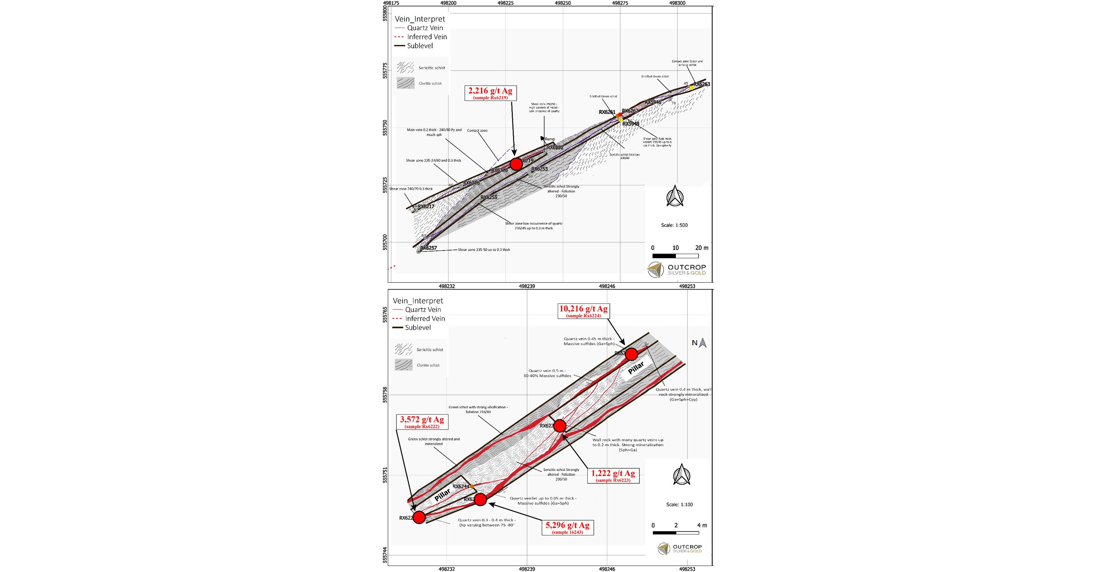 OUTCROP SILVER'S HISTORIC FRIAS MINE AT SANTA ANA PROVIDES UNDERGROUND ...