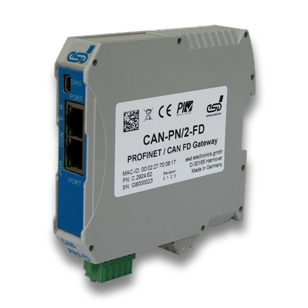 Reliable and Future-Proof Connection of CAN FD with PROFINET
