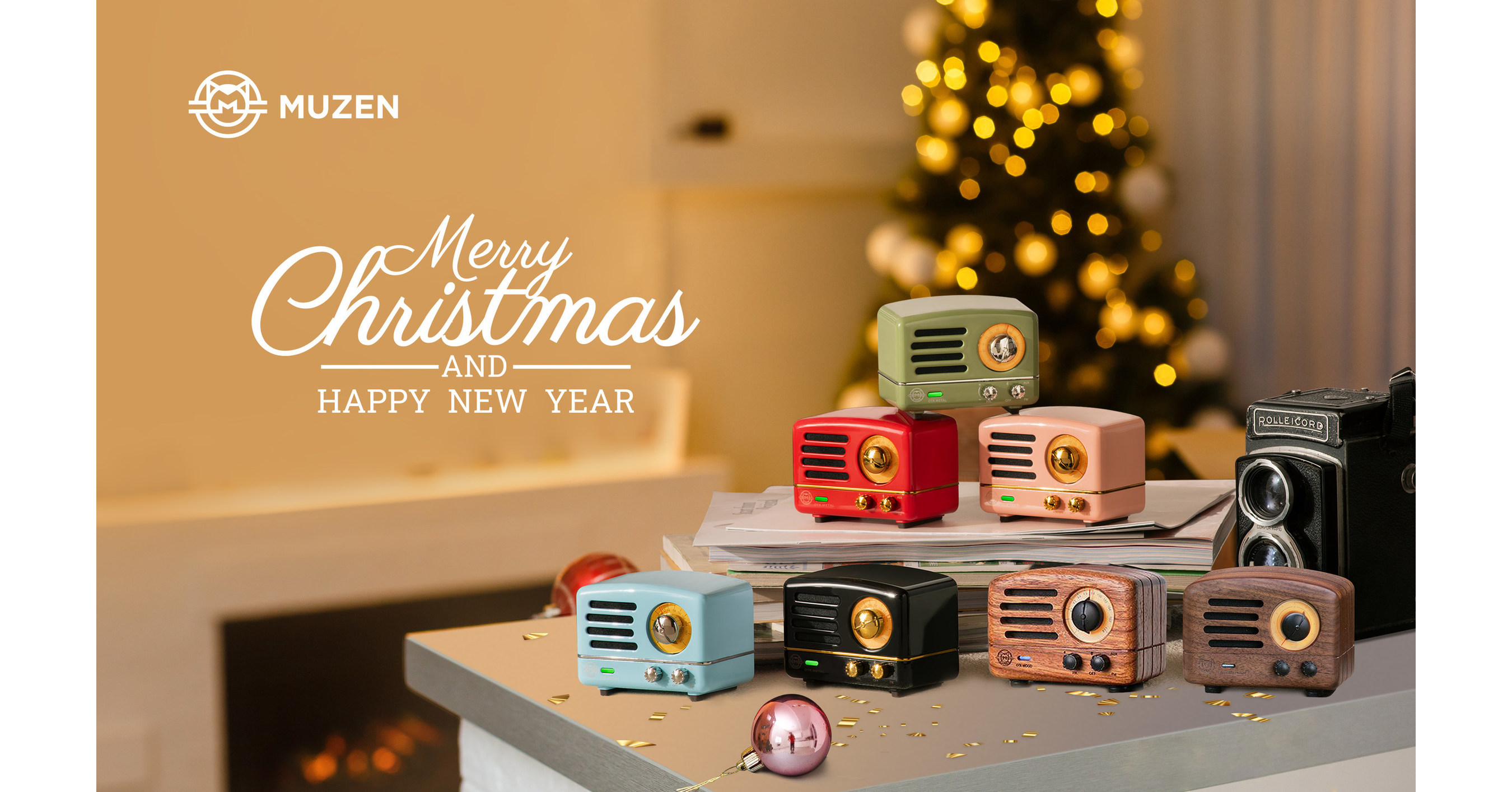 MUZEN AUDIO Launches New Christmas Collection and Creative Holiday Gift ...